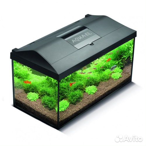 Аквариум Aquael прямоугольный 105л, свет LED 16 Вт