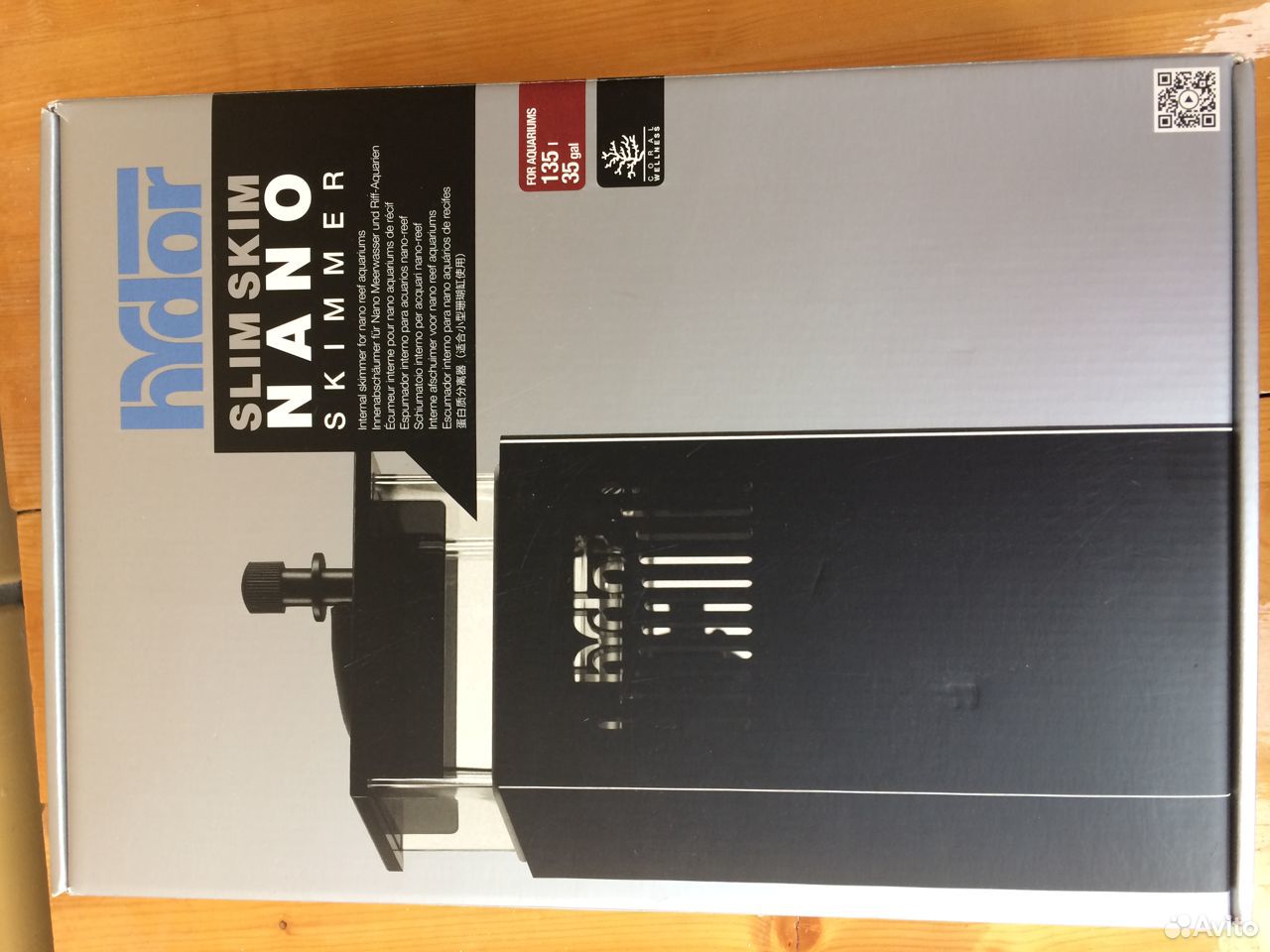 Скиммер Hydor Slim Skim Nano для морского аквариум