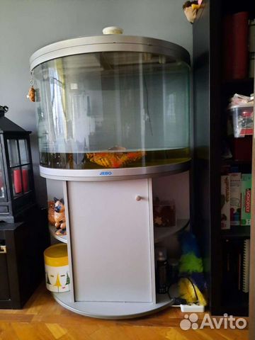 Аквариум с тумбой 60л бу