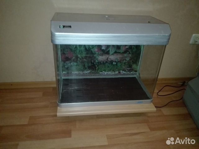 Аквариум Jebo 75л. и всё к нему
