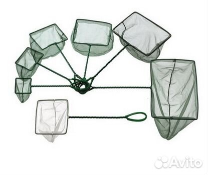 Сачки для рыб разных размеров