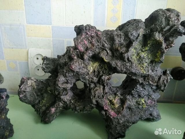 Аквариумные гроты, декорации