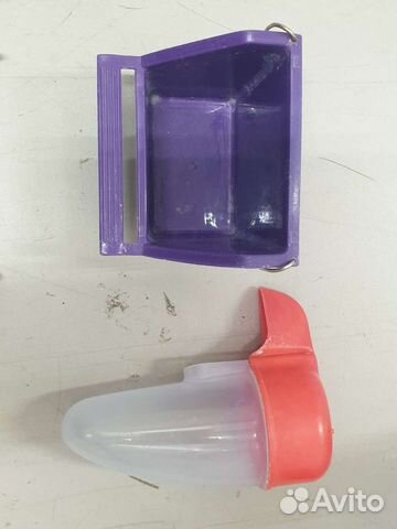 Кормушка и поилка для попугая