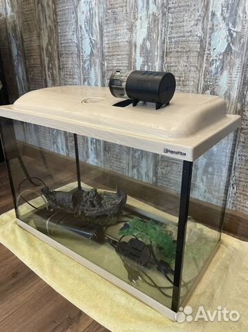 Аквариум aquaplus 66 литров. Б/у
