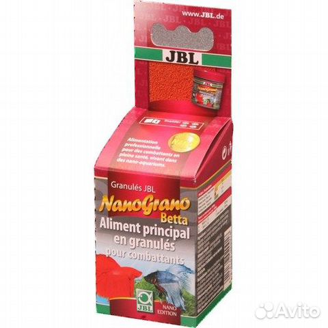 JBL NanoGranoBeta 60ml основной корм в форме грану