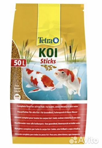 Корм Tetra koi stiks для кои, палочки, 50л