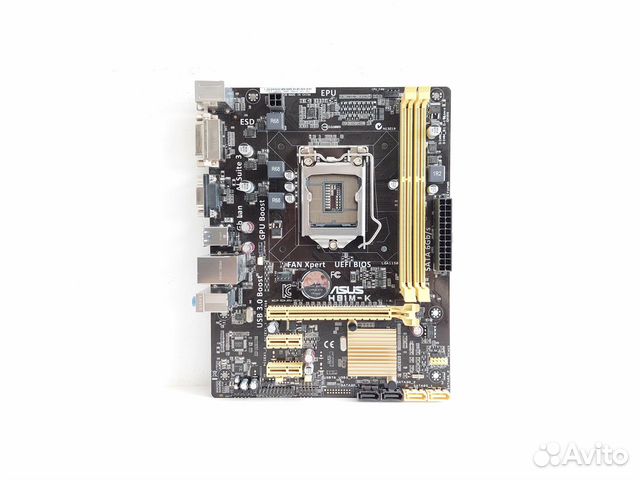 Материнская плата Asus H81M-K Socket 1150/ 9 штук в Екатеринбурге, цена ...